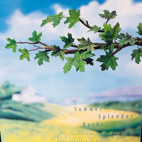 Mattel | Toys | Mattel Summer Splendor Barbie Doll 8647 Enchanted ...